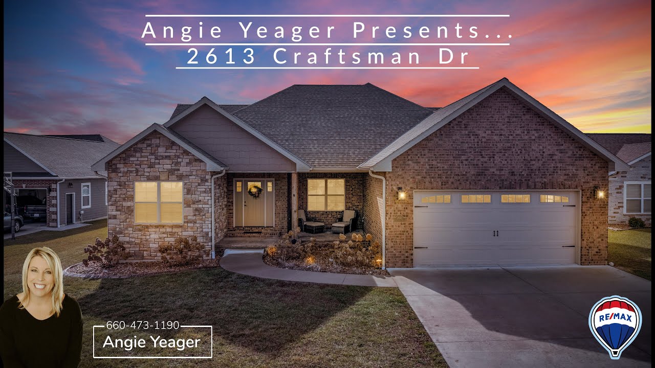 Angie Yeager | RE/MAX of Sedalia Proudly Present: 2613 Craftsman Drive ...