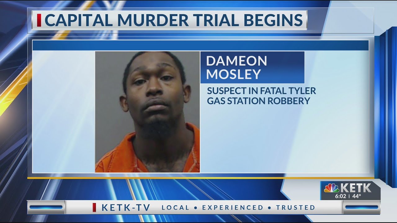 Capital murder trial of Dameon Mosley begins in Tyler - YouTube