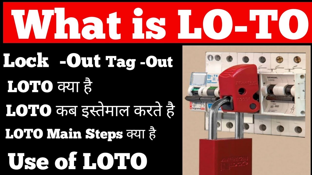 # Lock out & Tag Out # OSHA LOTO# LOTO Training # Loto Procedure # Loto ...