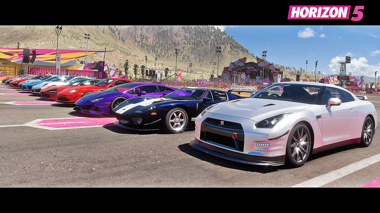 FH5 OLD & NEW SUPERCARS DRAG RACE: Evo, F50, R8, GT3, F8, Tvr, C8 ...