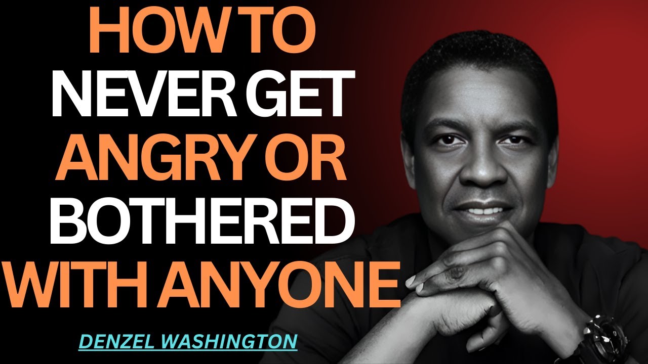 How to NEVER Get Angry or Bothered by Anyone | Life-Changing Advice by ...