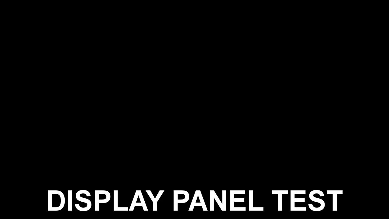 DISPLAY TEST // LCD , LED SCREEN TEST - YouTube