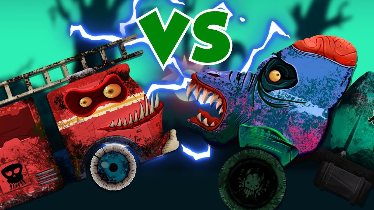 Scary VS Scary | Fire Truck | Water Tanker | Kids Video - YouTube