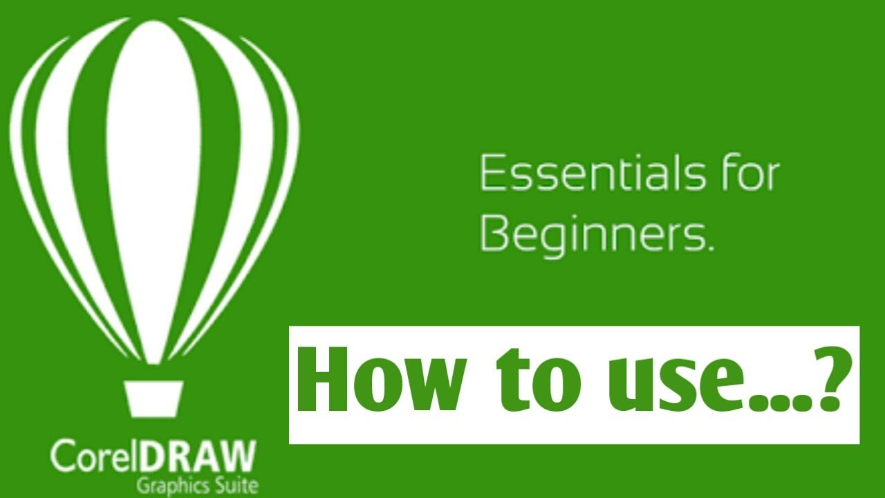 Corel Draw Free Tutorial Understand Corel Draw Use - YouTube