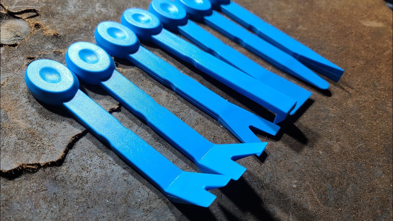 Basic Single Ended Nylon Automotive Trim & Molding Pry Bar Set Review ...