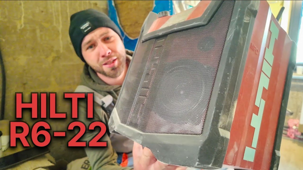 Radio pentru șantier HILTI R 6-22. Responsabil cu atmosfera! - YouTube