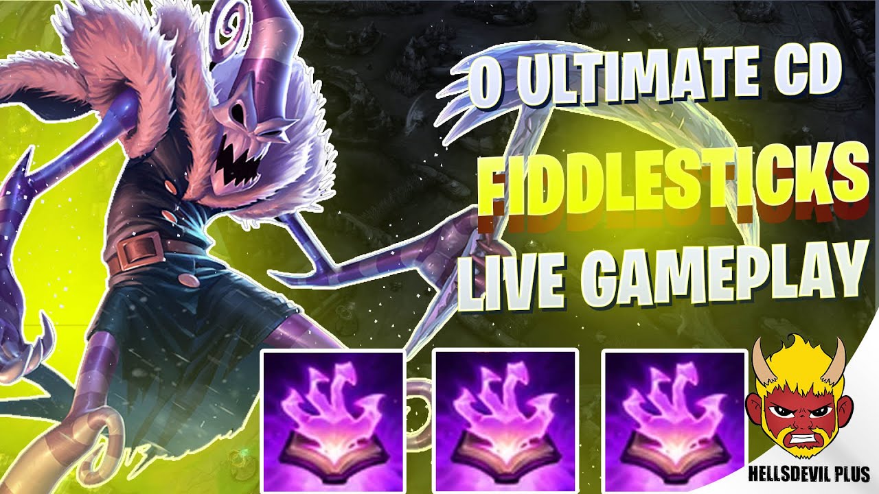 NEW FIDDLESTICKS BUILD (0 ULTIMATE COOLDOWN)- Wild Rift HellsDevil Plus ...
