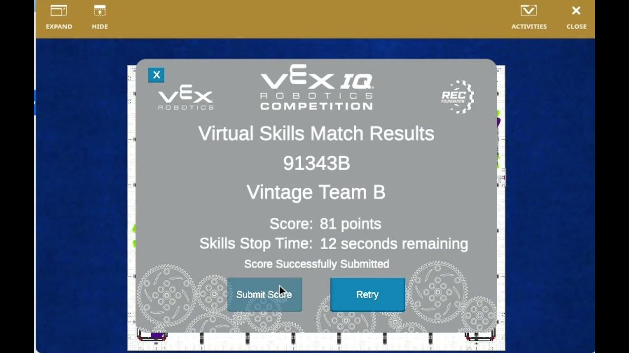 Vexcode VR Code 81 Points - YouTube
