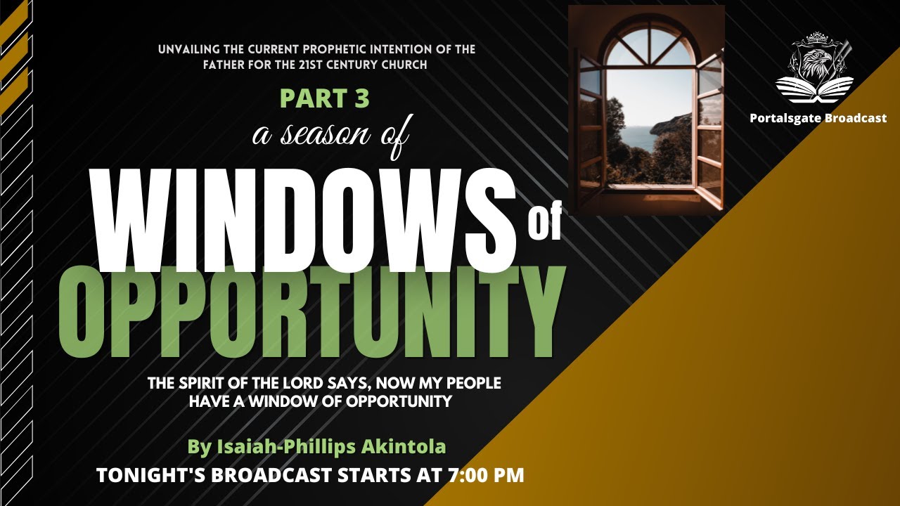 DEFINING THE SEASON OF WINDOWS OF OPPORTUNITY. PART 3. CONCLUSION ...