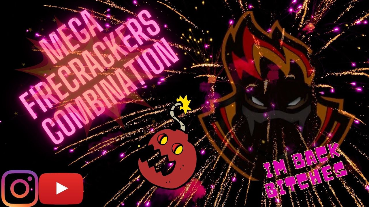 MEGA FIRECRACKERS COMBINATION!!! - YouTube