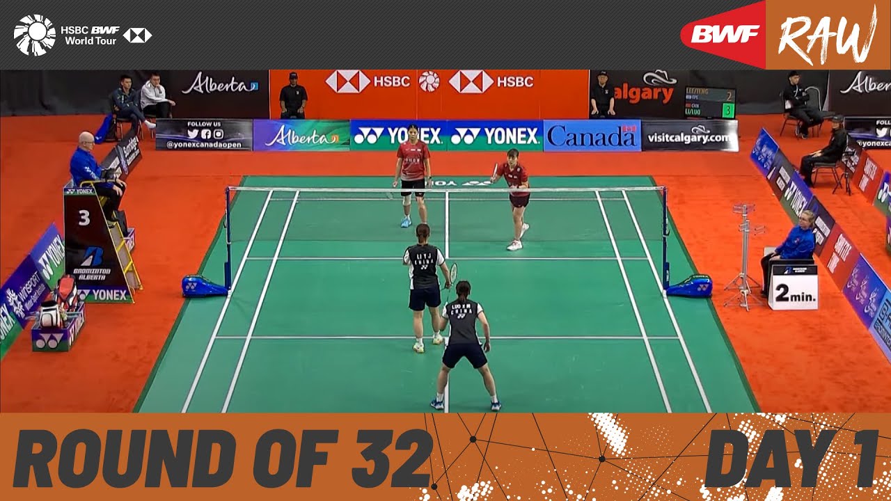YONEX Canada Open 2023 | Day 1 | Court 3 | Round of 32 - YouTube