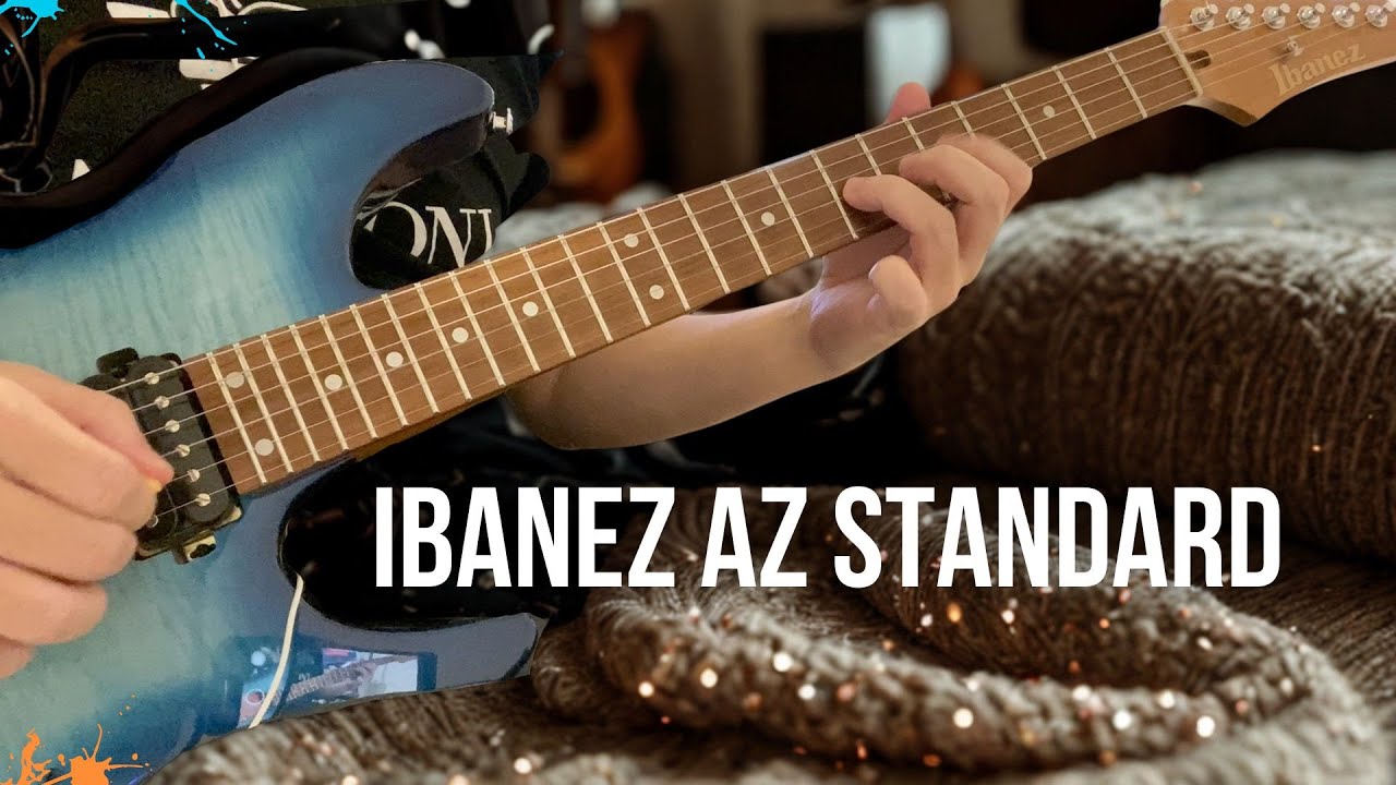 New Ibanez AZ Standard Clean Tone Song Playthrough 🎸 - YouTube