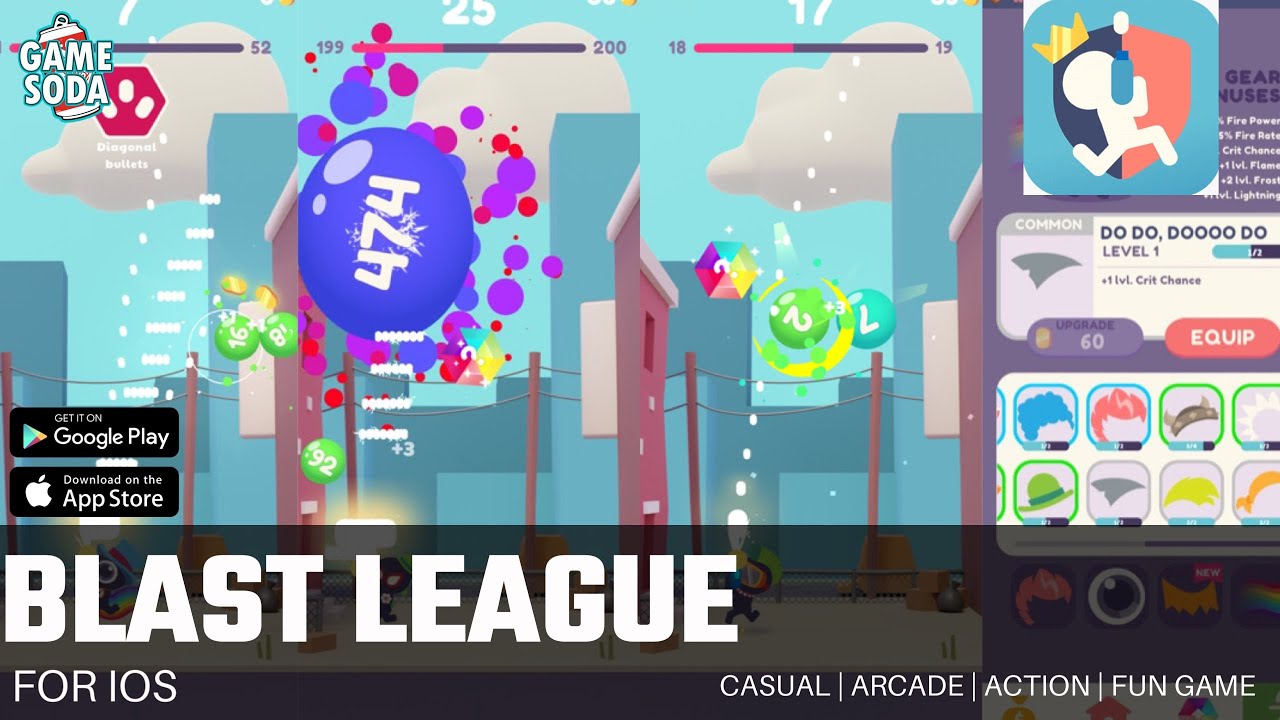 Blast League | Gameplay for Android and iOS | Action Casual | Gamesoda ...