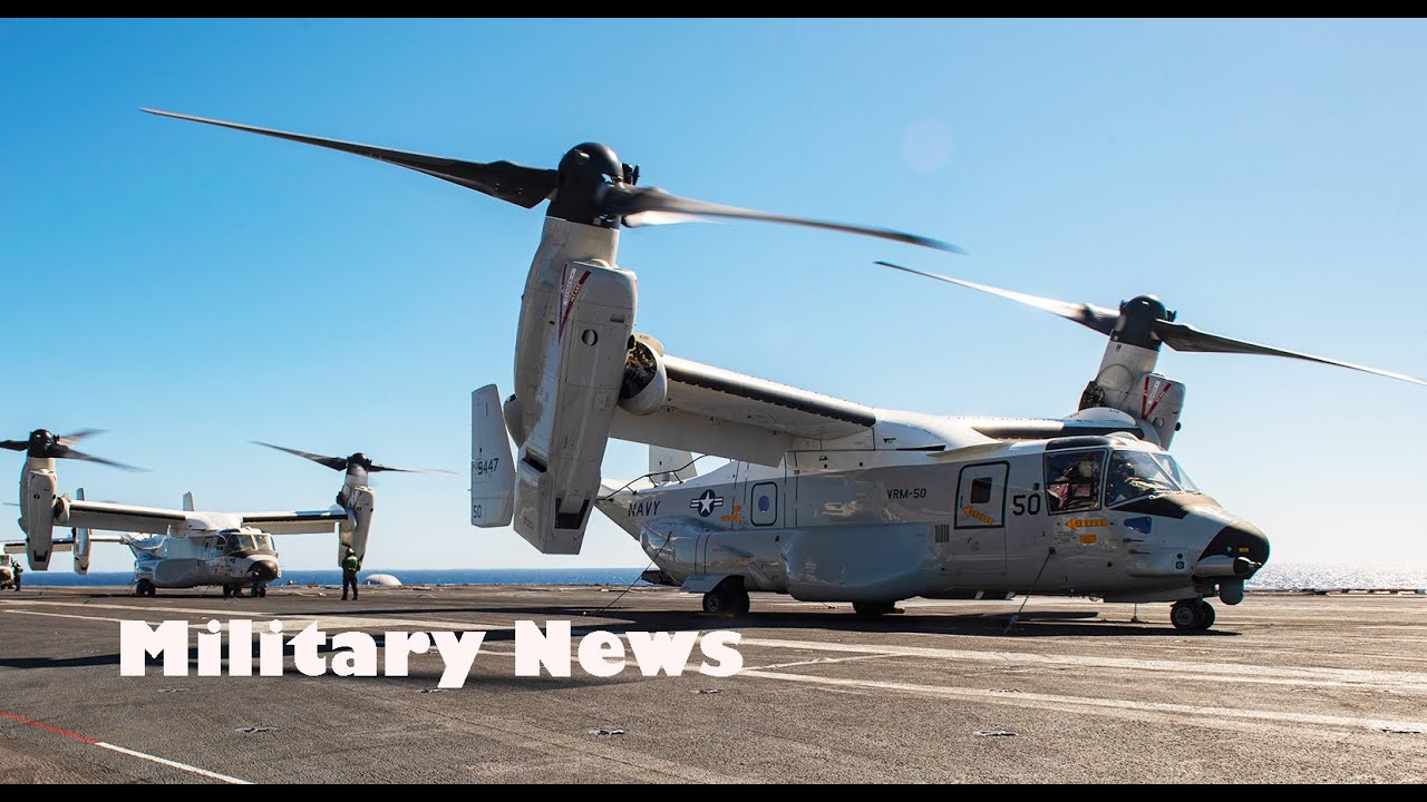 US Navy Orders More CMV 22B Ospreys to Enhance Naval Aviation ...
