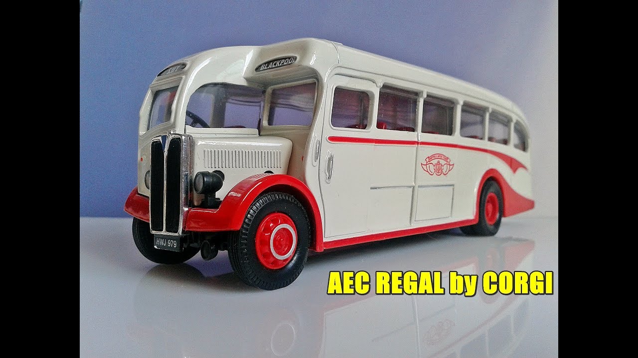 VLOG 26 / CORGI AEC Regal half-cab buses - YouTube