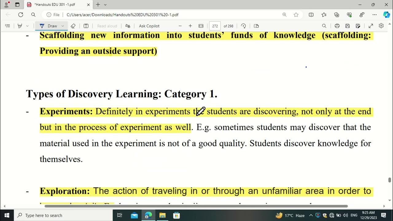 EDU 301 lecture 41 v important regarding to final term - YouTube