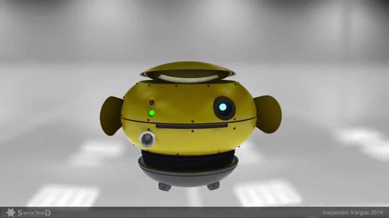 Weebo - Modelado de un Robot (Hard Surface Modeling / Illumination ...