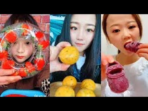 Renkli Buz Yemek♡ // Buz Yeme Videoları İle Rahatlayın // Ice eating || ASMR