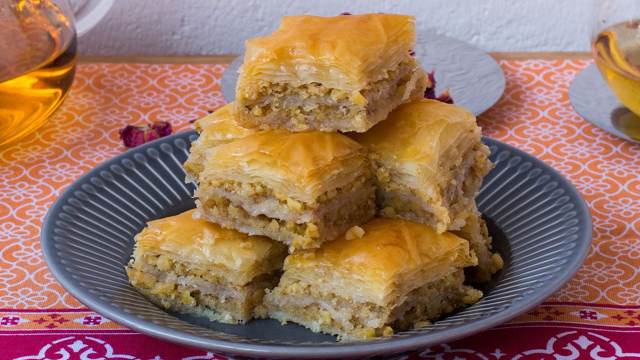 Baklava | Postre turco delicioso - YouTube