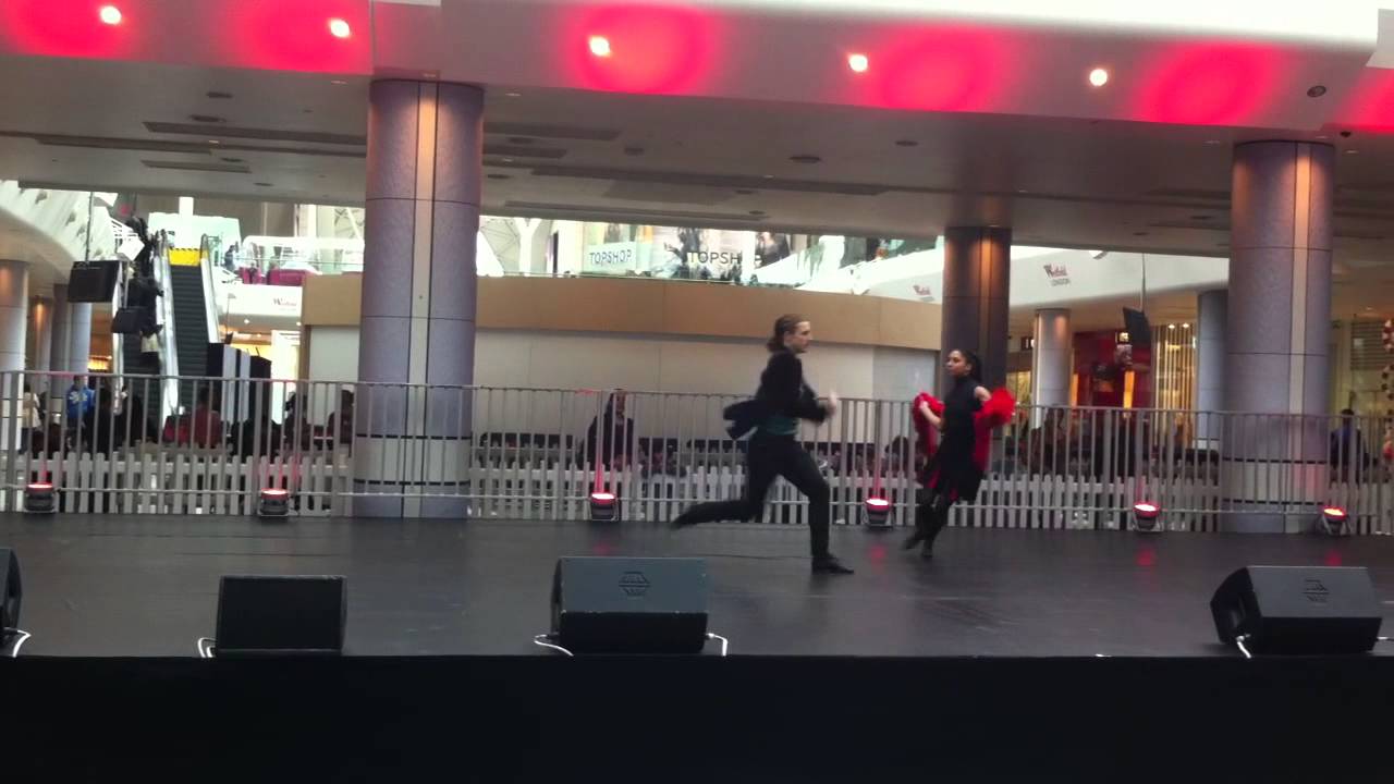 Rambert perform Christopher Bruce's Rooster at Westfield - YouTube