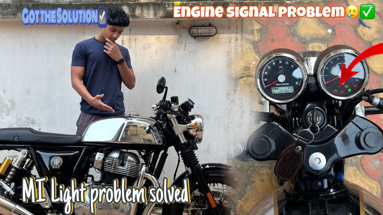 GT650 Engine Signal problem solved(MI Signal)Solution milgaya - YouTube
