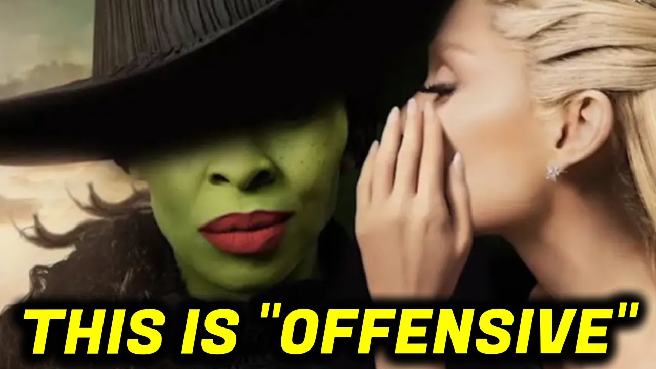 "Wicked" Star Lashes Out At Fans Over Poster Edit - YouTube