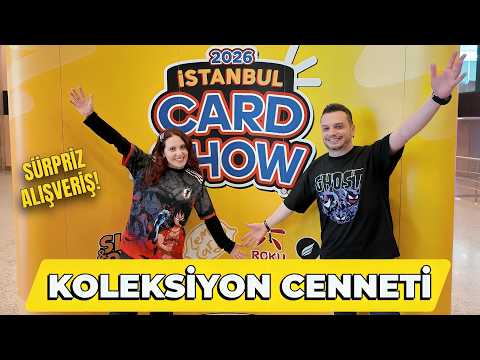 💥Bu Etkinliğe DOYAMADIK! 😱 Kart, Figür & Diecast Avı | İstanbul Card Show 2026 🔥