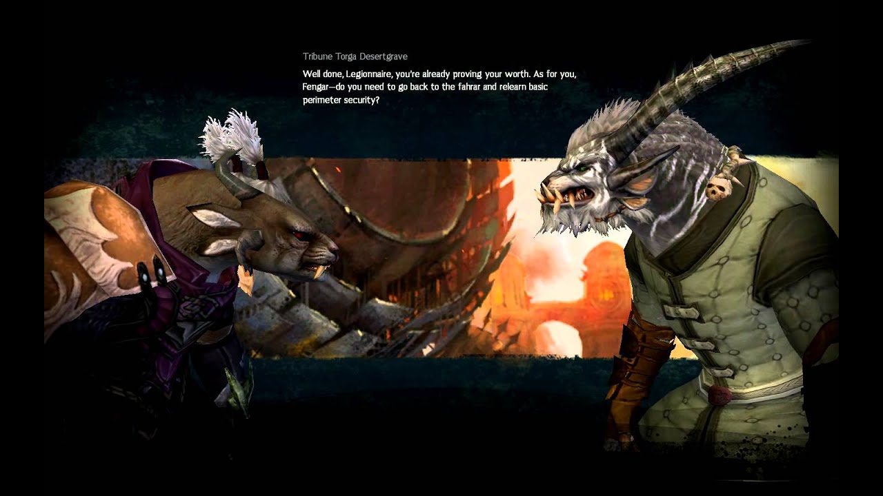 Guild Wars 2: Charr personal story line: Ash legion (mission 1) - YouTube