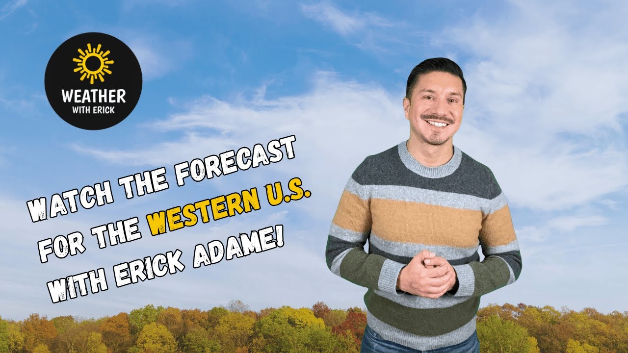 Western U.S. Weather Forecast, 10.27.25 - YouTube
