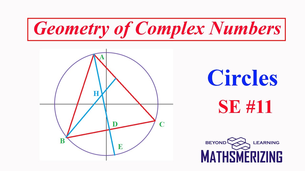 JEE Delight | Geometry of complex number | Circles | SE#11 | MCQ type ...