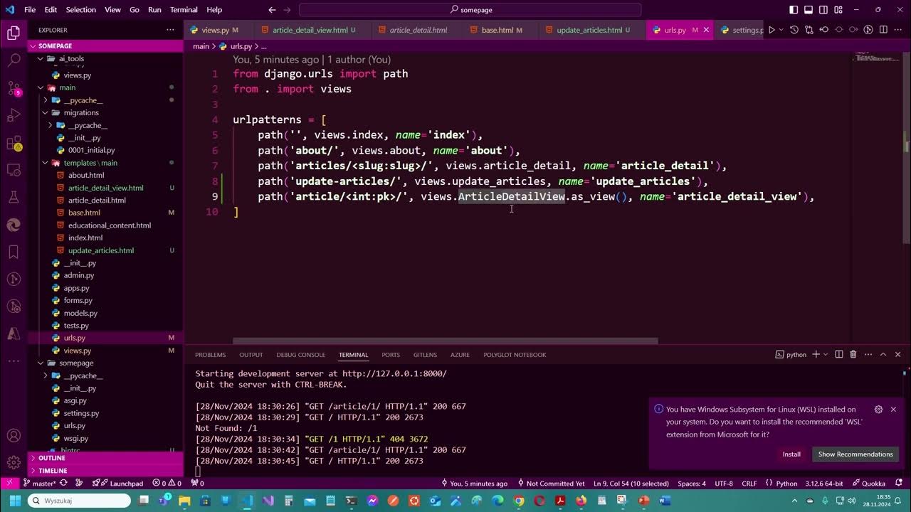 Django Detail View - YouTube