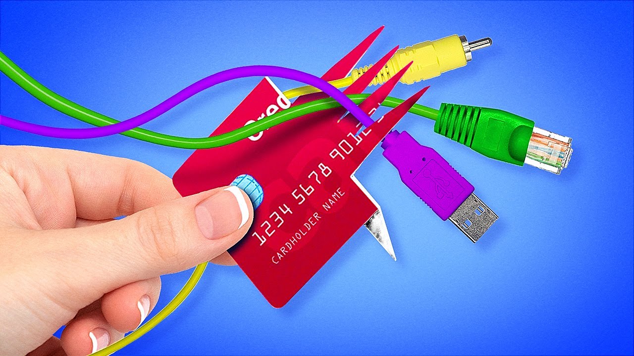 30+ COOL CABLE HACKS ALL MEN NEED - YouTube