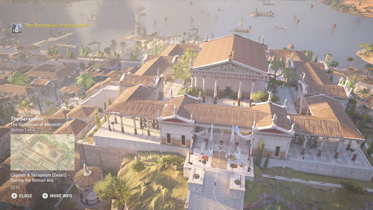 Assassin's Creed: Origins - Discovery Tour Event #2: The Serapeion Of ...