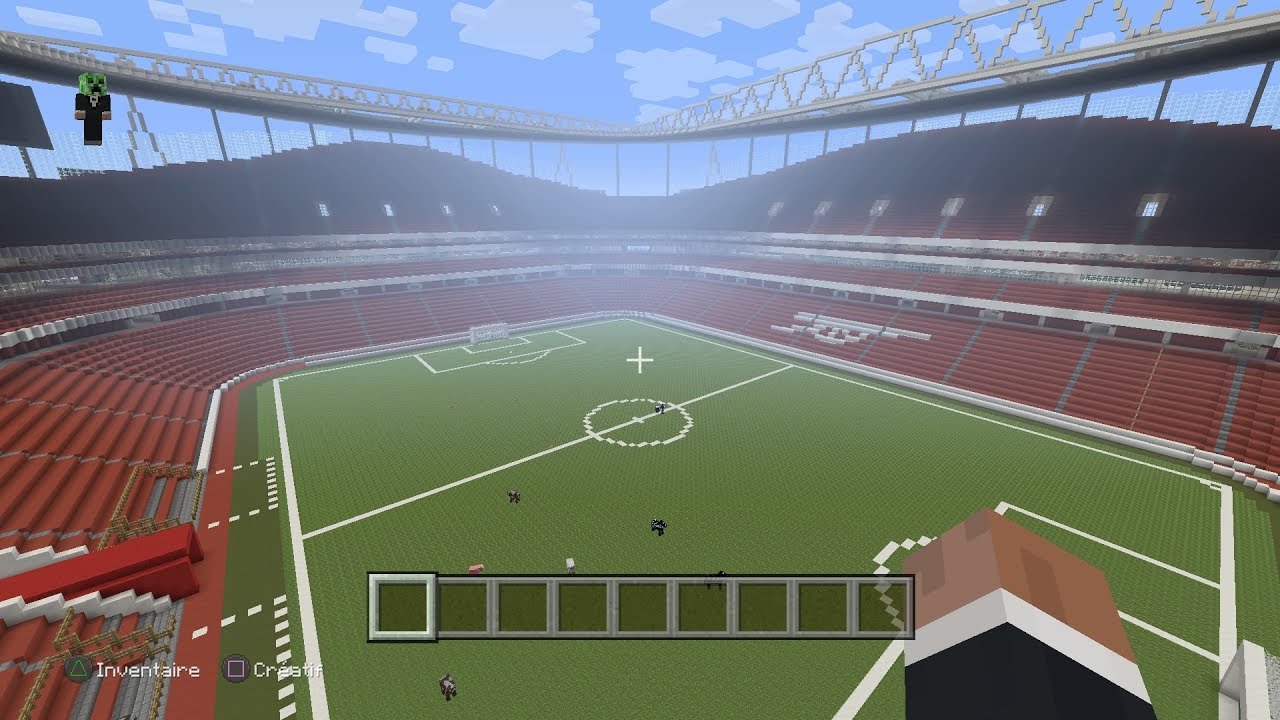 Minecraft - EMIRATES STADIUM (ARSENAL) - YouTube