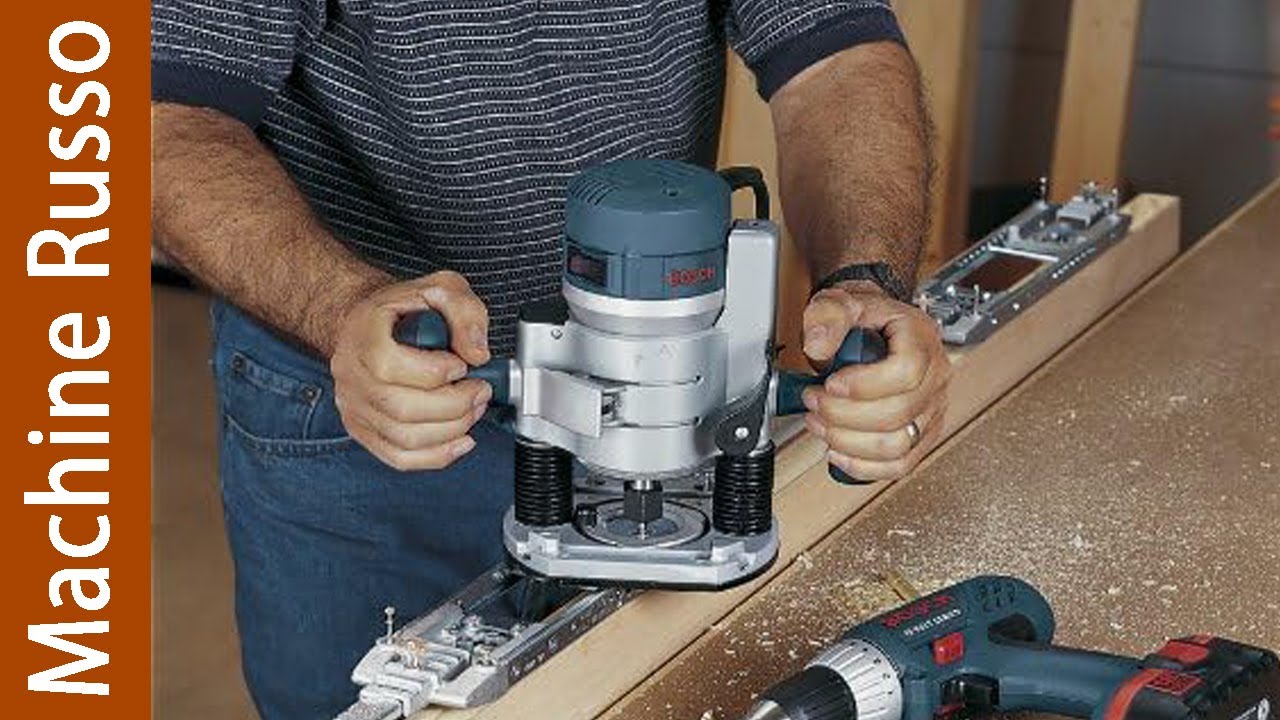 Bosch 1617EVSPK Fixed Base Variable Speed Router Review - YouTube