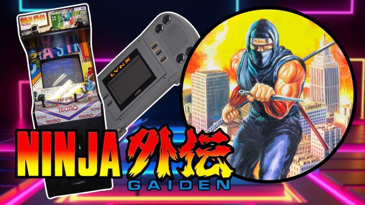 Ninja Gaiden - Arcade, Lynx e Micros - Mini Análise - YouTube
