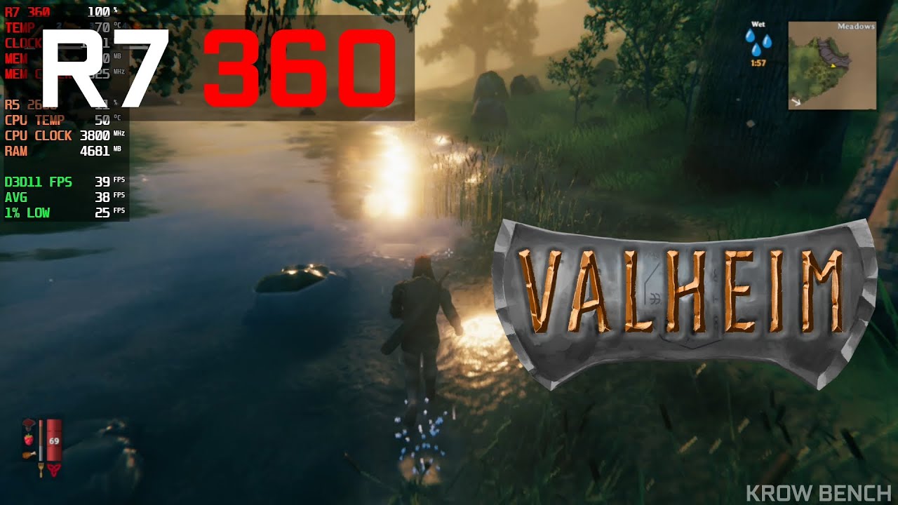 R7 360 2GB | Valheim | 1080p, 720p - Low, Medium Settings - YouTube