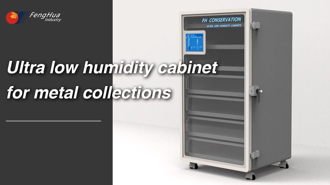 Ultra low humidity cabinet for metal collections - YouTube