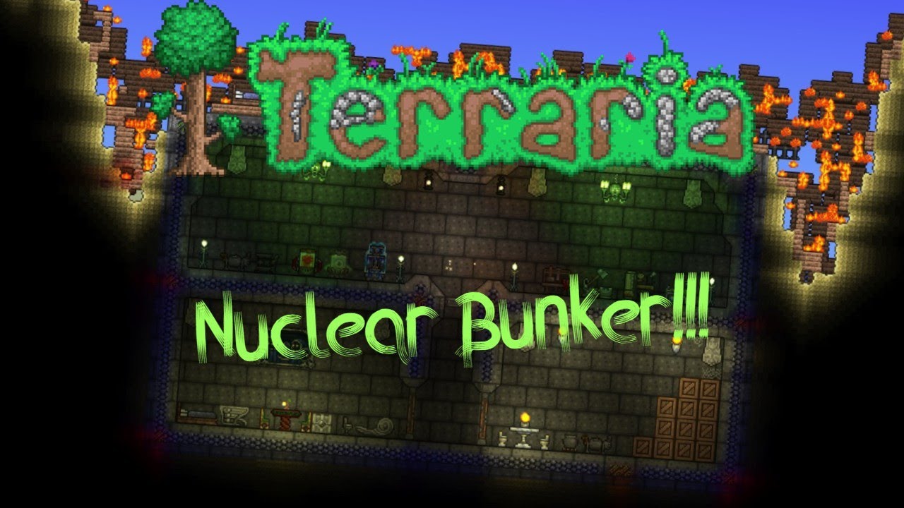 Nuclear Bunker- Terraria 1.4.4 - YouTube