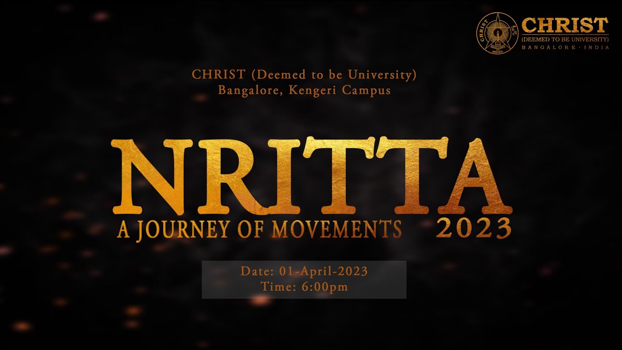 NRITTA 2023 - Bangalore Kengeri Campus - YouTube