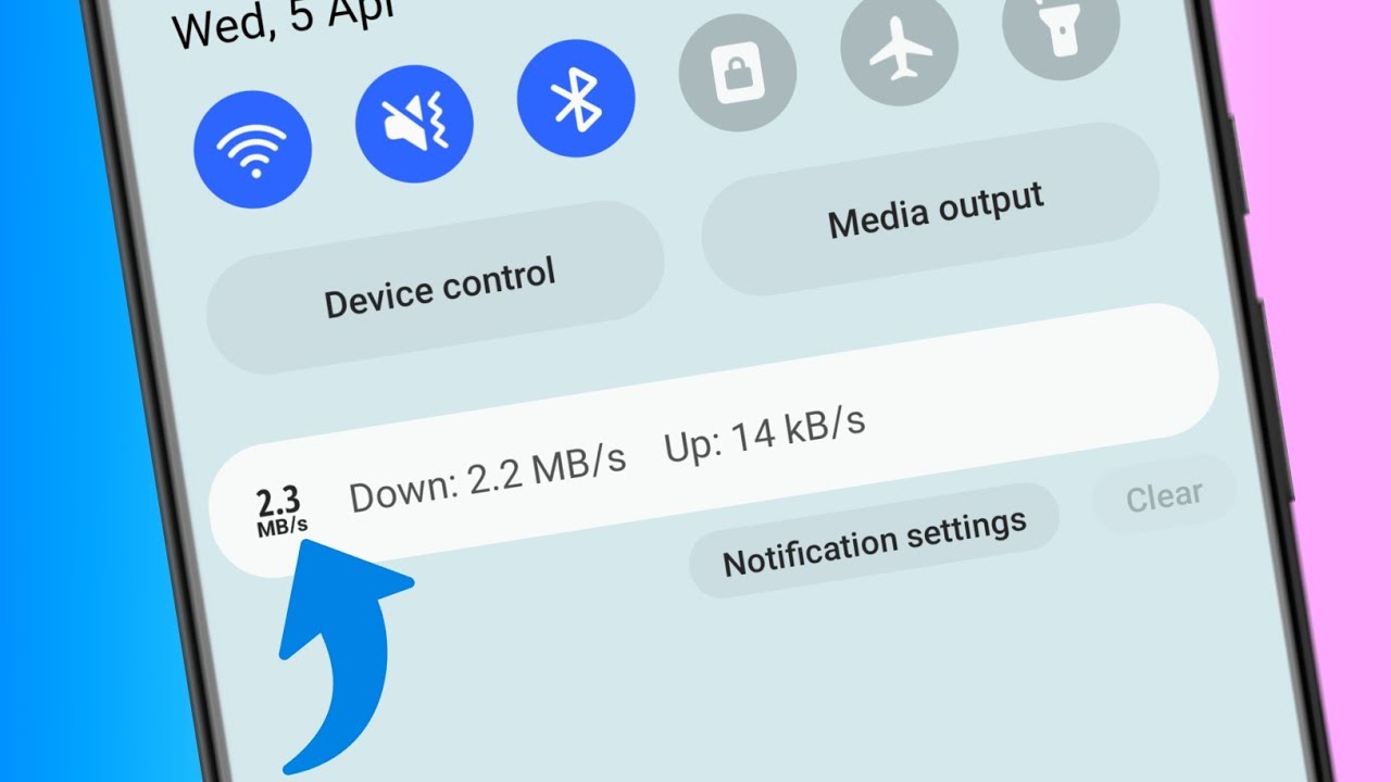 How to show internet speed in Samsung | Samsung net speed show kaise ...
