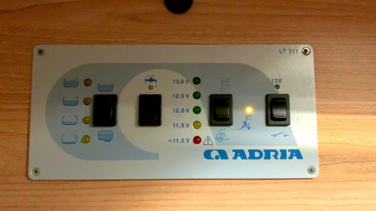 How to use the Schaudt LT 311 Control Panel - YouTube