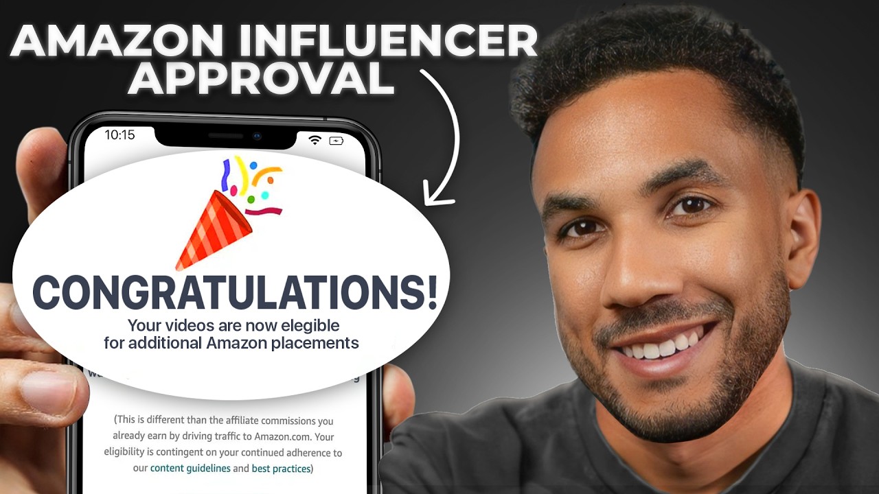 How I Got Approved For Amazon Influencer in 7 days! (Unlock Onsite ...