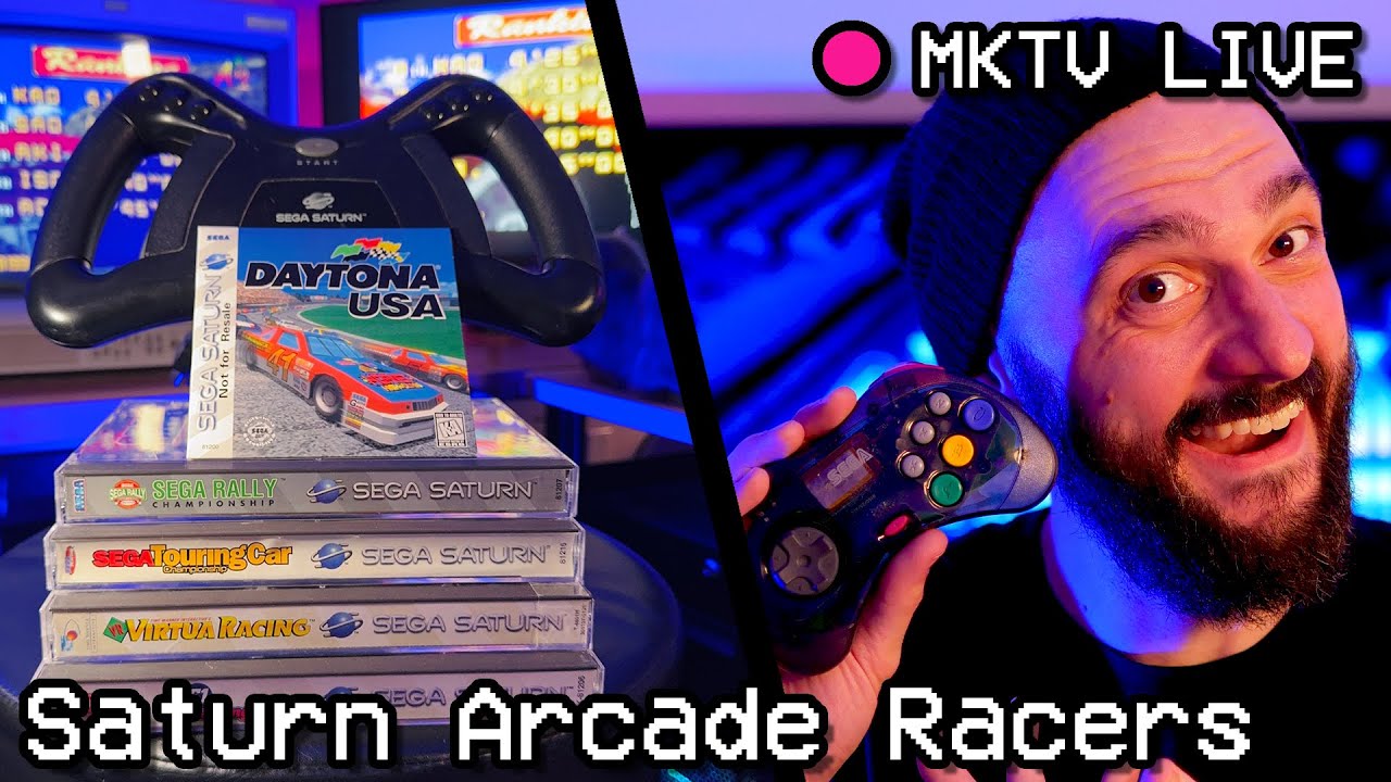 Arcade Racers on the Sega Saturn: 🔴 MKTV Live Stream - YouTube