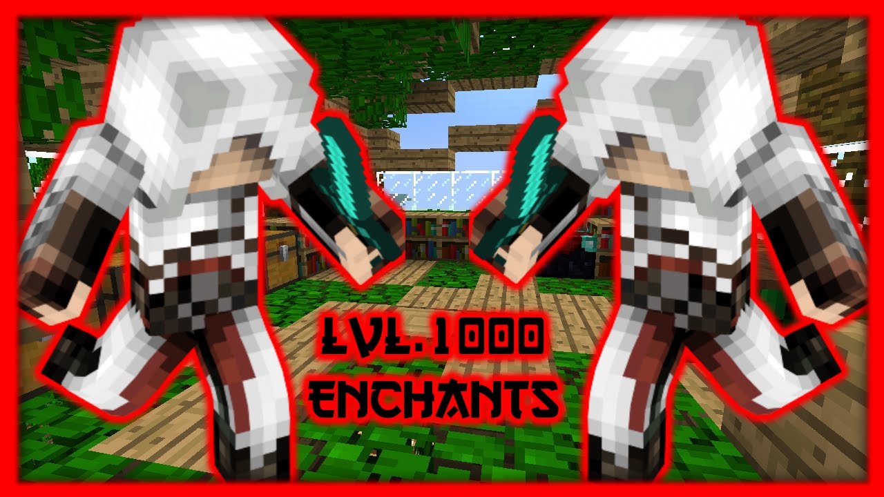 Minecraft - How To Get Over LvL.1000+ Enchants - YouTube