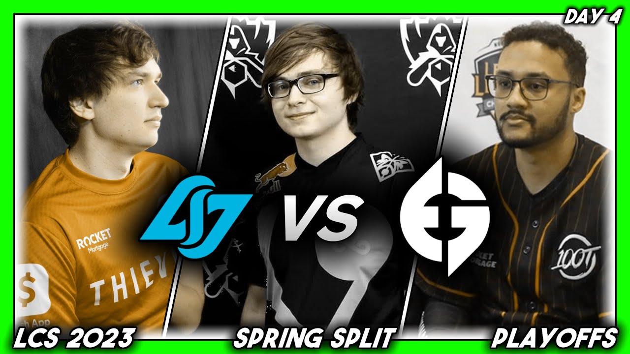 THE STRIKE (LCS 2023 CoStreams | Spring Split | Playoffs: Match 4 | CLG vs EG) - YouTube