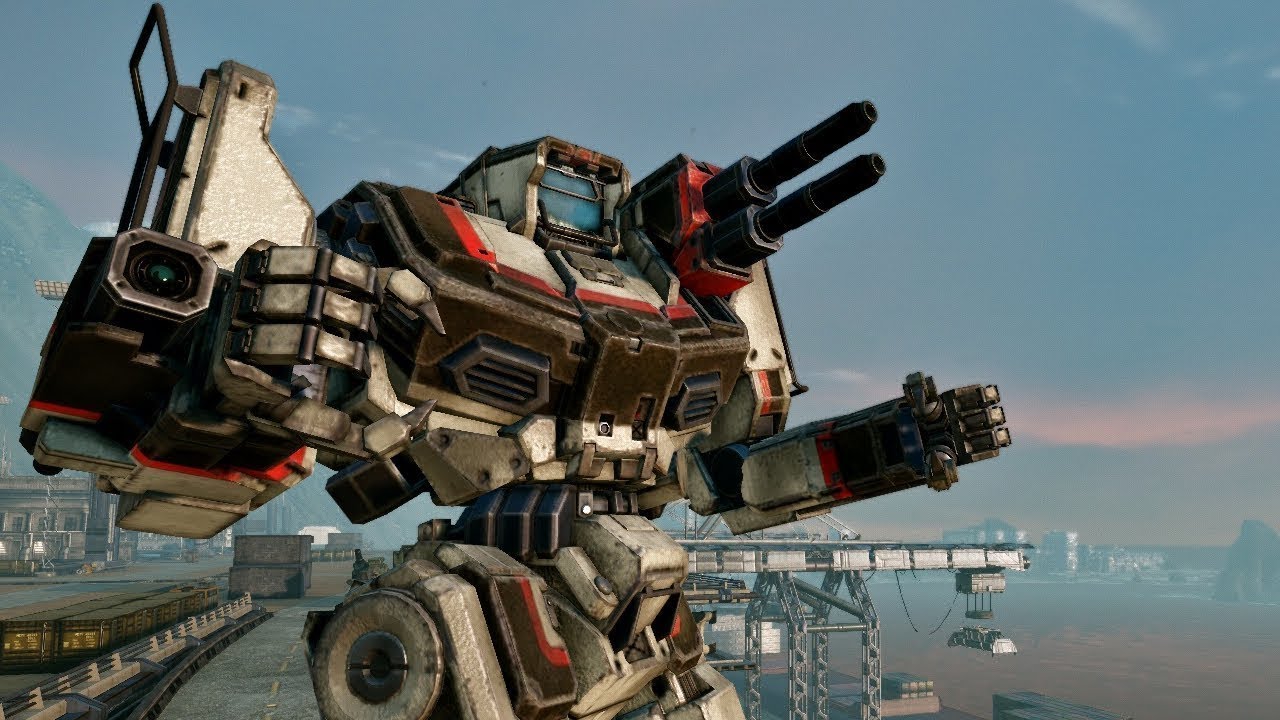 THE GIANT MECH ROBOT BATTLE in Cool MMO Mechwarrior Online - YouTube