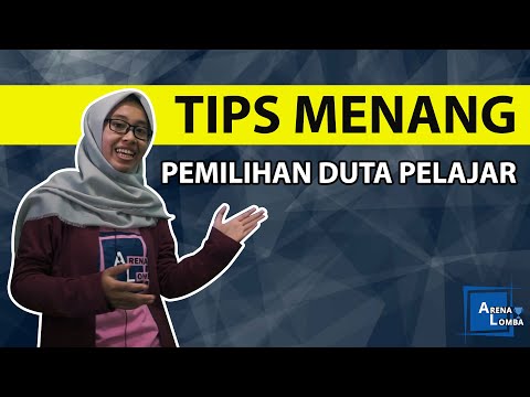 8 Cara Menang Pemilihan Duta Pelajar