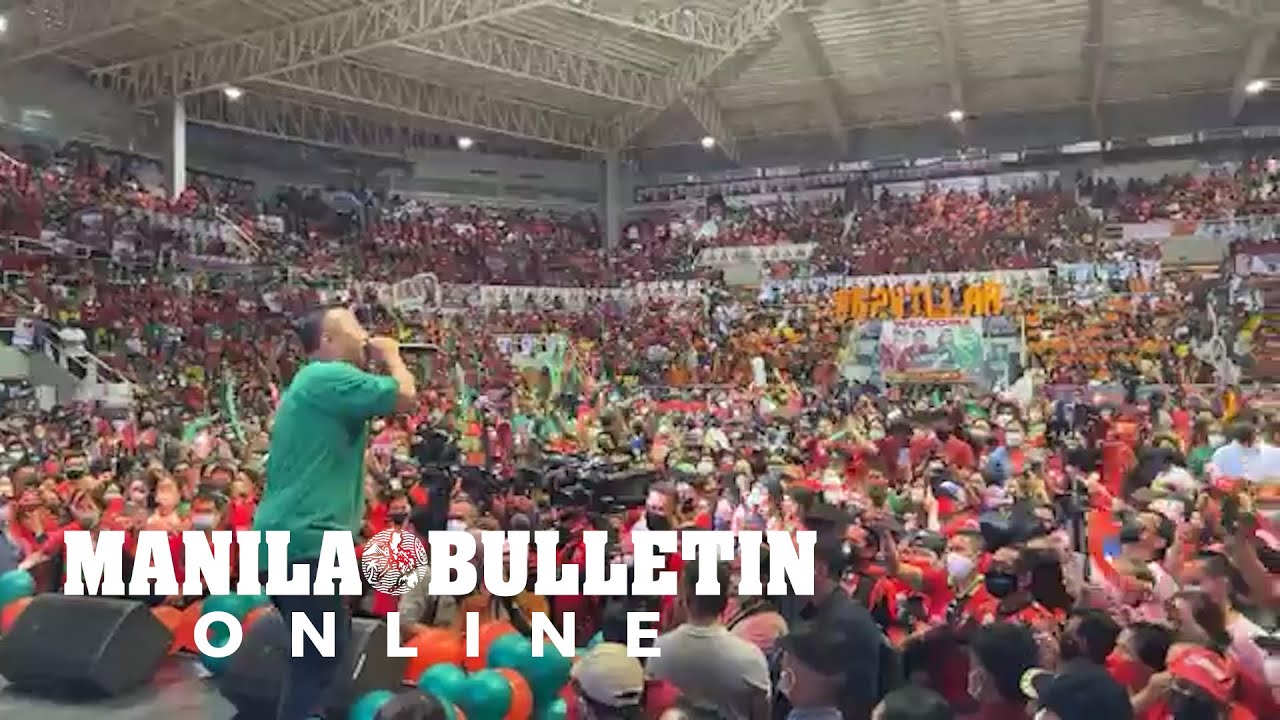 Rapper Andrew E. wows supporters of UniTeam as he performs during BBM ...