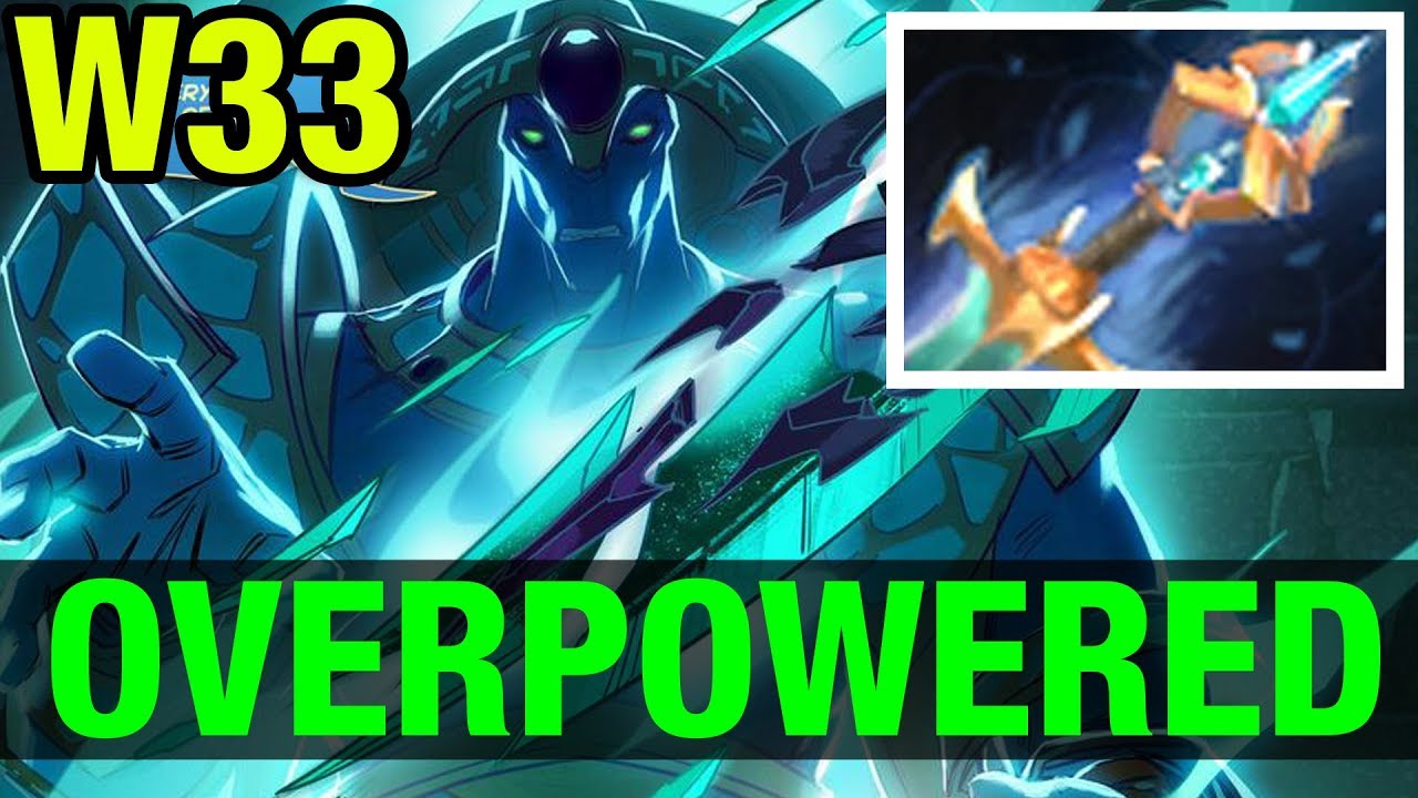 A BIT OVERPOWERED - w33 ORACLE - Dota 2 - YouTube